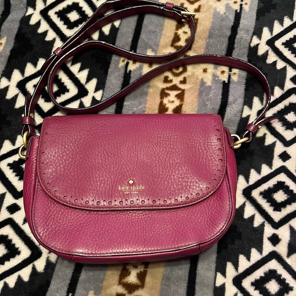 kate spade | Bags | Kate Spade Ny Euc Saint James Adelaide Leather ...